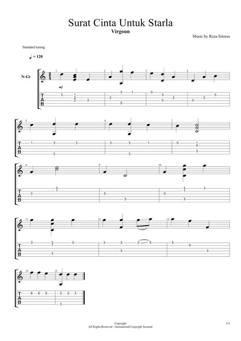 Surat Cinta Untuk Starla Ukulele Fingerstyle MohammadtaroStout