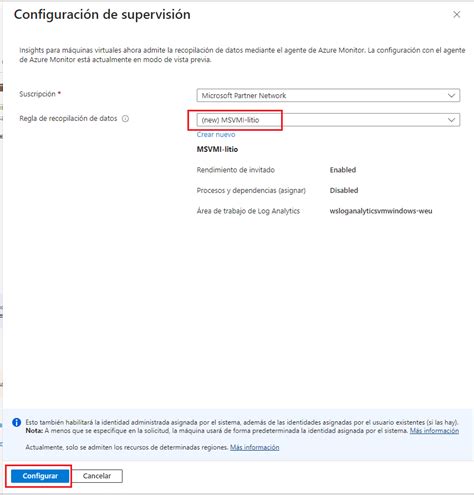 Configuración De Vm Insights En Máquinas Virtuales De Azure Ragasys Sistemas