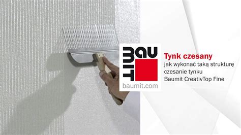 Tynk czesany - jak wykonać taką strukturę - czesanie tynku - Baumit ...