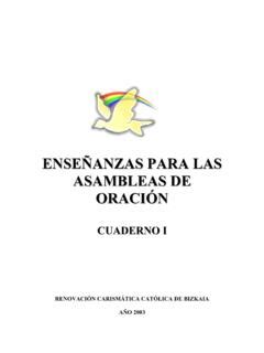 ENSEÑANZAS PARA LAS ASAMBLEAS DE ORACIÓN ense anzas para las asambleas de oraci n pdf