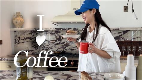 Eng 벌써 가을 따뜻한 카푸치노 한 잔 With 제니퍼룸 커피머신☕️ 기은세표 초간단 참치 샌드위치 Recipe 🥪