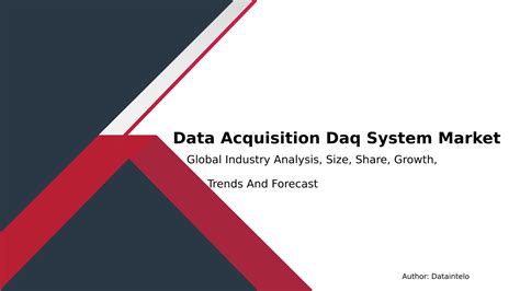 Data Acquisition Daq System Market Report Global Forecast From 2025