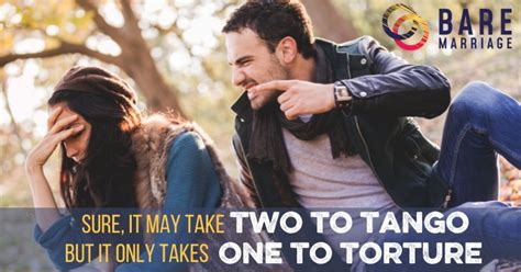 Marriage Misdiagnosis It Takes Two To Tango But Only One To Torture