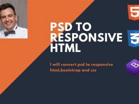 Psd To Htmlcssbootstrapresponsive File Upwork