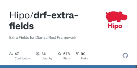 GitHub Hipo Drf Extra Fields Extra Fields For Django Rest Framework