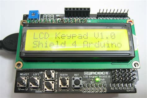 Arduino用液晶シールド LCD Keypad Shields by ボクにもわかる地上デジタル