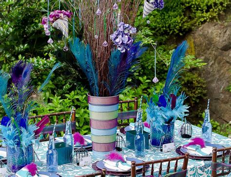 Peacock Feathers Dinner Party Peacock Feather Dinner Party Catch
