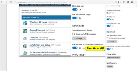 Turn On Or Off Download Save Prompt In Microsoft Edge Page 4 Tutorials