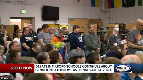 Students Stage Mass Walkout After Hampshire High School Bans Urinals