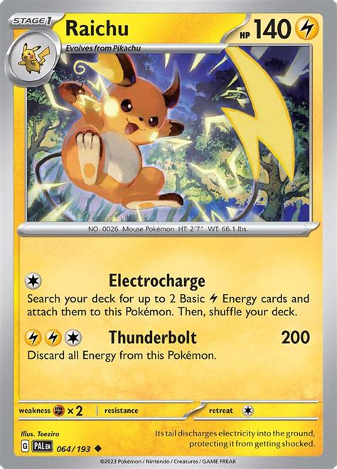 Pikachu Sv02 Paldea Evolved Pokemon