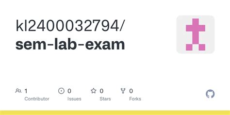 Github Kl2400032794sem Lab Exam