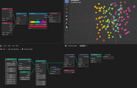 get geometry instance index information in material materials and