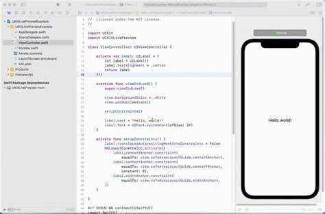 Github Nicoelaydauikitlivepreview Xcode Live Previews For Uikit