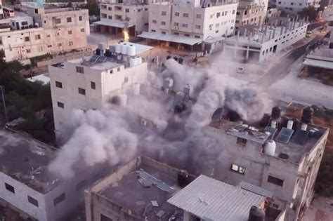 قوات الاحتلال تفجر منزل عائلة شهيد فلسطيني شرق نابلس جريدة الجريدة