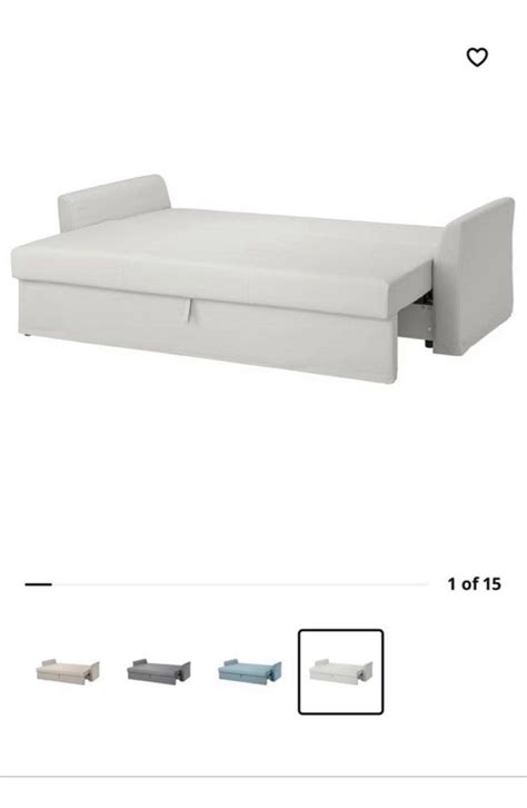 Ikea Holmsund Three Seat Sofa Bed Furniture And Home Living Furniture