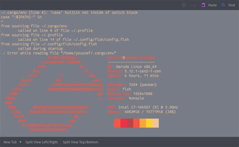 Terminal Startup Error · Issue 9479 · Rust Langcargo · Github