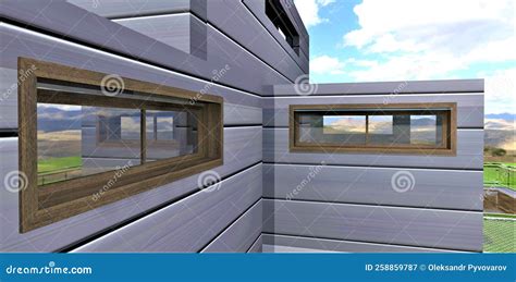 A Narrow Wood Trimmed Window With A Two Chamber Energy Saving Double