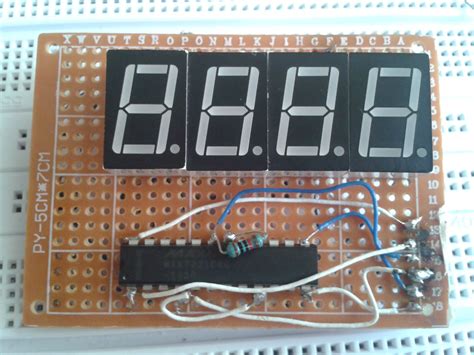 7 Segment Anzeige Anode Mit Max7219 Max7221 Und Raspberry Pi