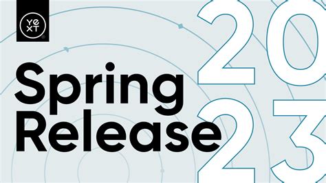 Early Access To Yexts Spring Release Is Here Yext