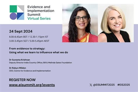 Webinar From Evidence To Strategy Dr Suneeta Krishnan Centre For Evidence And Implementation