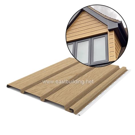 Under Eaves Outdoor Plastic Tile Cladding U Groove Pvc Wall Panels