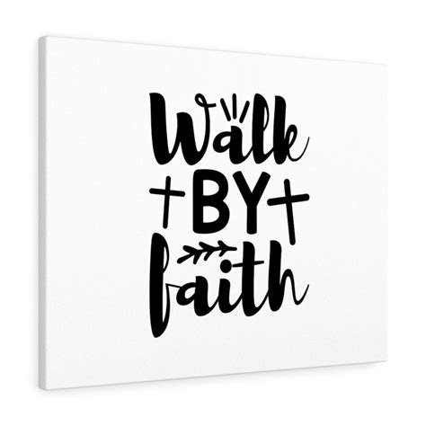 Scripture Walls Walk By Faith Cross Bible Verse Canvas Christian Wall
