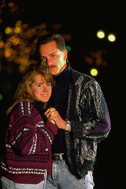 Tonya Harding With Her Then Husband Jeff Gillooly During A Photoshoot