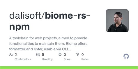 Github Dalisoftbiome Rs Npm A Toolchain For Web Projects Aimed To Provide Functionalities