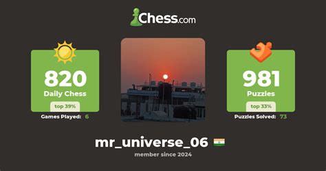 Mruniverse06 Chess Profile