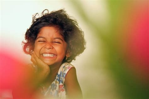Premium Photo Close Up Of Smiling Girl