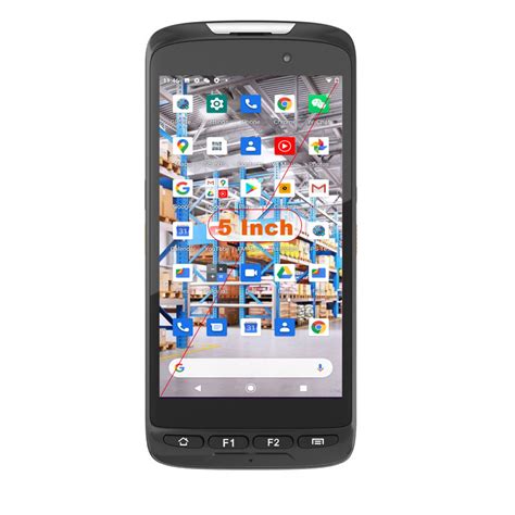 Android 11 Handheld Data Terminal Pda 2d Laser Barcode Inventory Scanner Pda Supports Nfc 4g