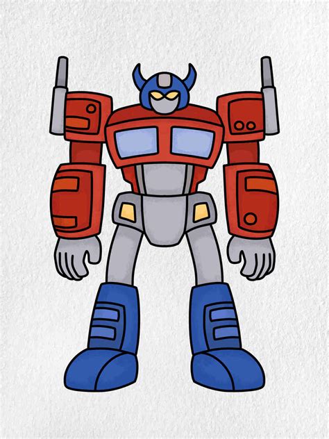 Transformer Drawing Easy HelloArtsy
