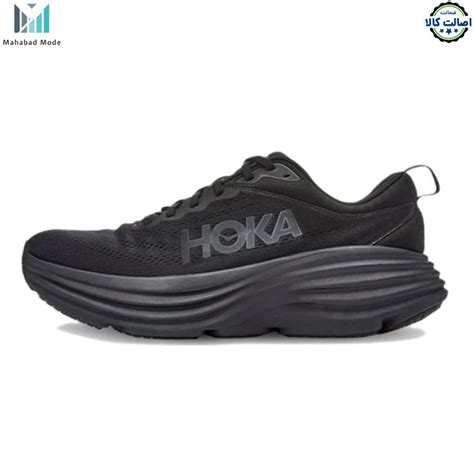 قیمت و خرید کفش هوکا باندی 8 واید مشکی مدل Hoka Bondi 8 Wide 1127953 Bblc