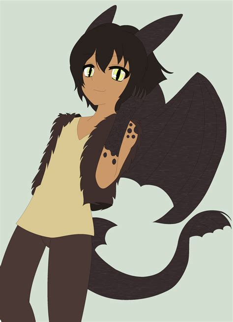 Anthro Toothless Coloured By Starlit Kaulitz On Deviantart