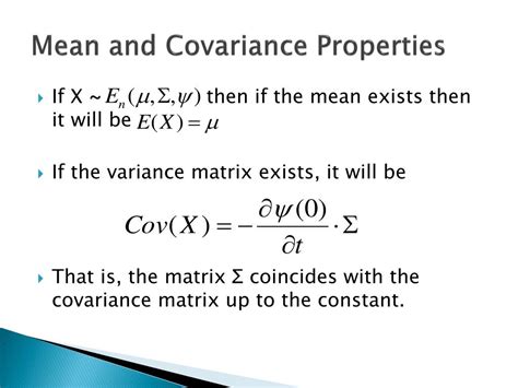 PPT Elliptical Distributions PowerPoint Presentation Free Download ID 6715875