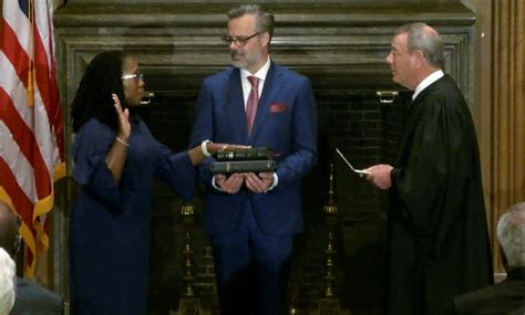 Ketanji Brown Jackson Sworn In As First Black Woman On U S Supreme