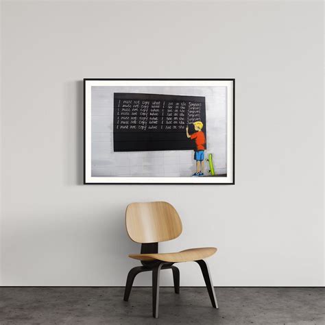 I Must Not Copy What I See On The Simpsons Forest Art And Frame Cc