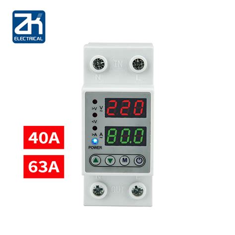 Thuis Gebruik Dual Led Display A A Din Rail Grandado