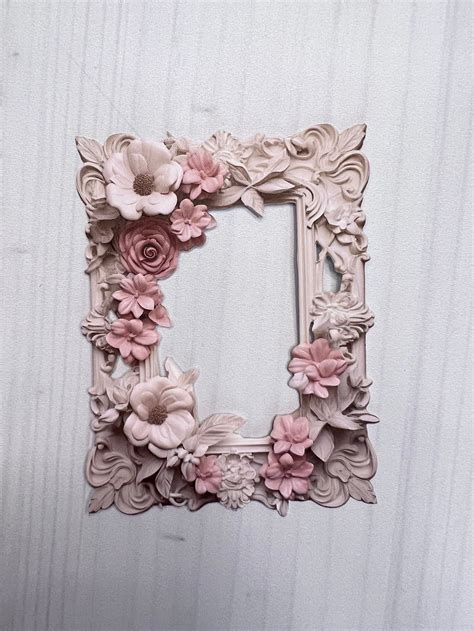 Die Cut Embossed Frames Junk Journal Embellishments Junk Journal