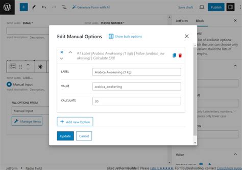 How To Use Radio Hidden And Calculated Fields JetFormBuilder Crocoblock