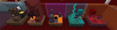 Miniature Nether Builds All 116 Biomes Minecraft