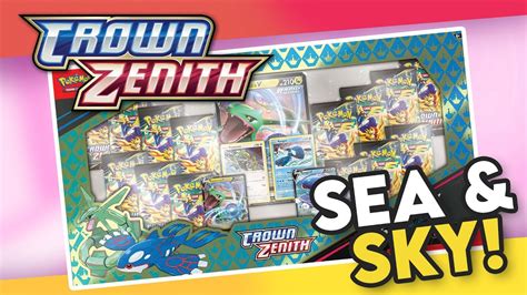 Here We Go Pokemon Crown Zenith Sea Sky Sams Club Exclusive YouTube