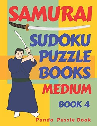 Samurai Sudoku Puzzle Books Medium Book 4 Sudoku Variations Puzzle