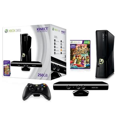 Xbox 360 250GB Oyun Konsolu + Kinect Sensor (4 Oyun Hediyeli ...