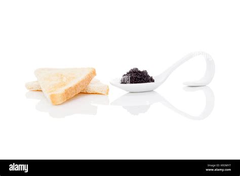 Delicious black caviar Stock Photo - Alamy