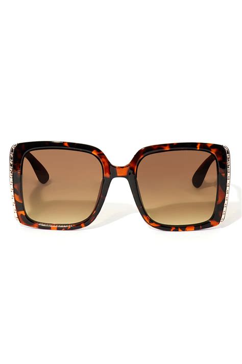 Unexpected Wonderment Sunglasses Tortoise Fashion Nova Sunglasses