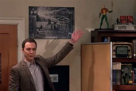 The Big Bang Theory Plot Hole Over Sheldons Aquaman Security Camera