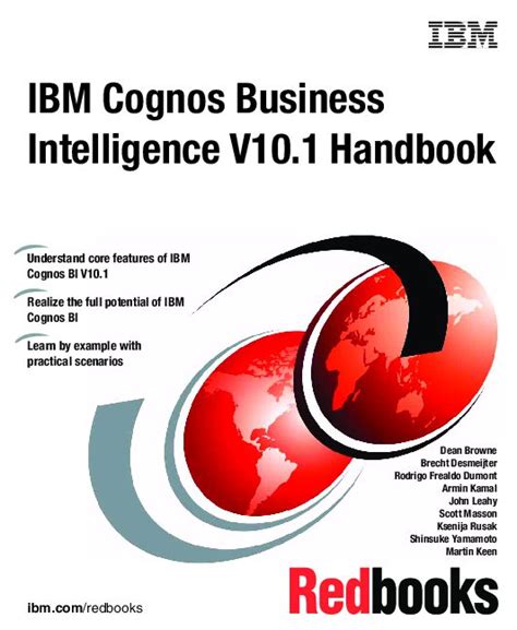 Ibm Cognos Business Intelligence V10 1 Handbook Ibm Cognos Business