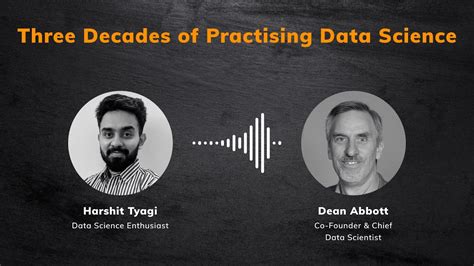 three decades of practising data science interview with dean abbott