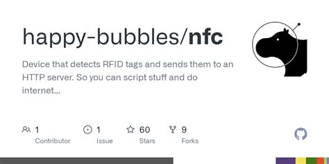 GitHub Happy Bubbles Nfc Device That Detects RFID Tags And Sends Them To An Server So